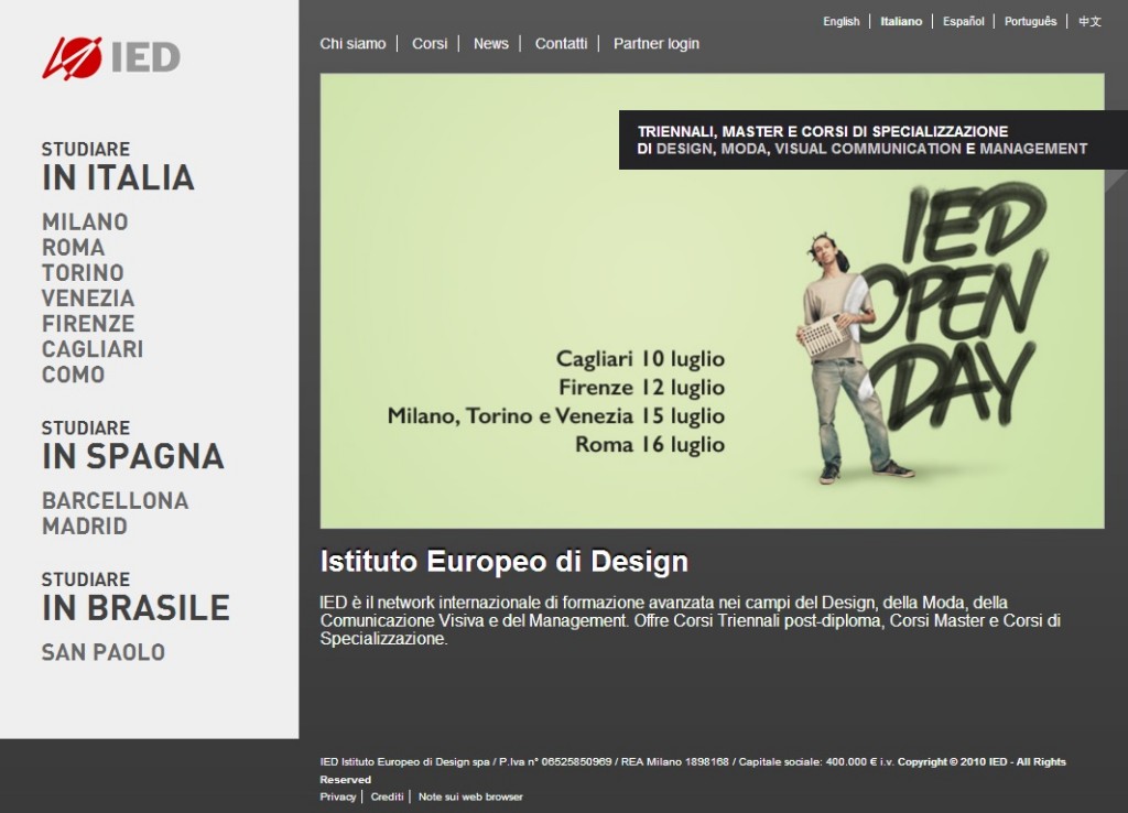 Corsi di Moda e Design allo IED di Firenze | Le Freaks